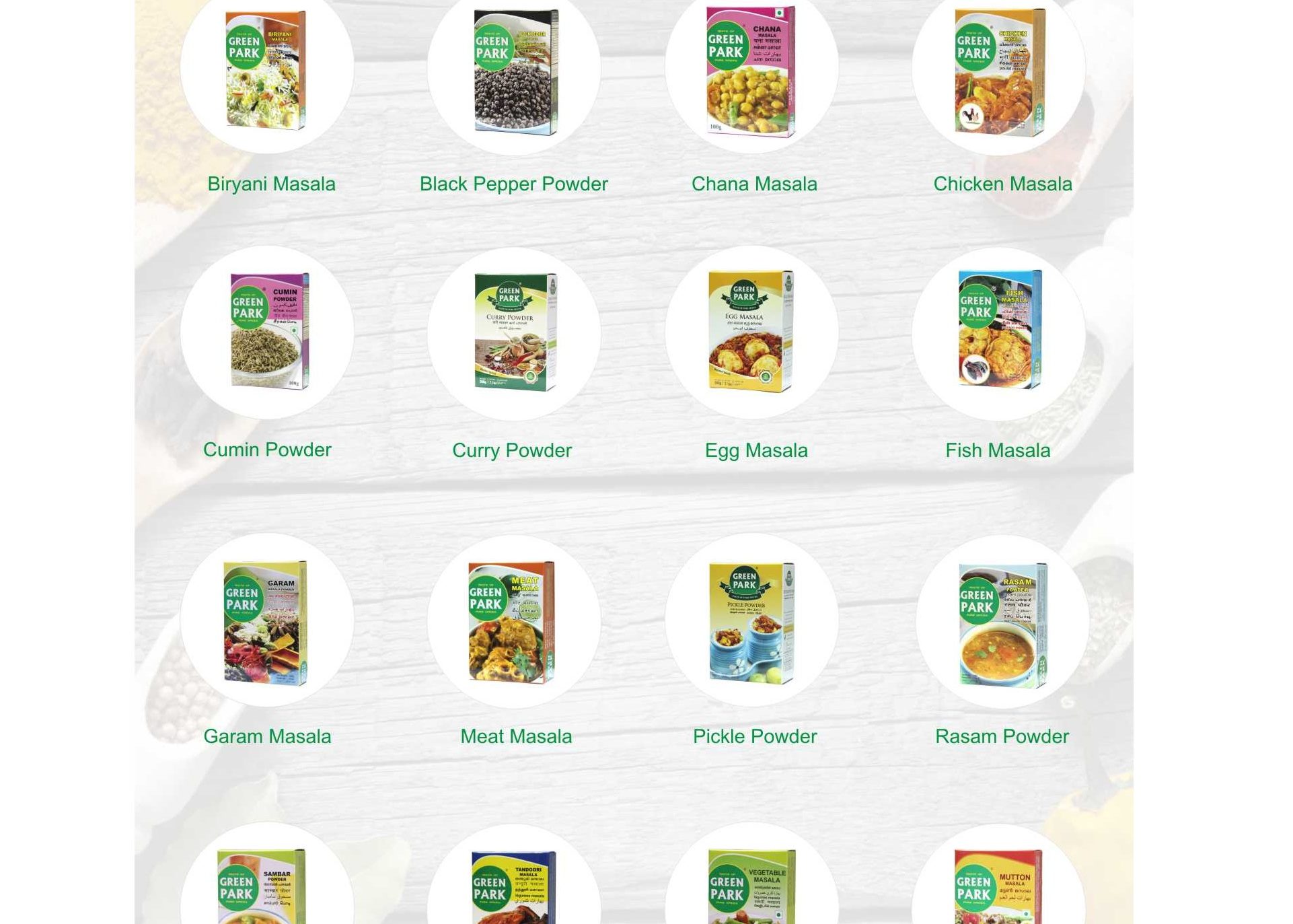 Green Park Spices - Supreme Star Portal